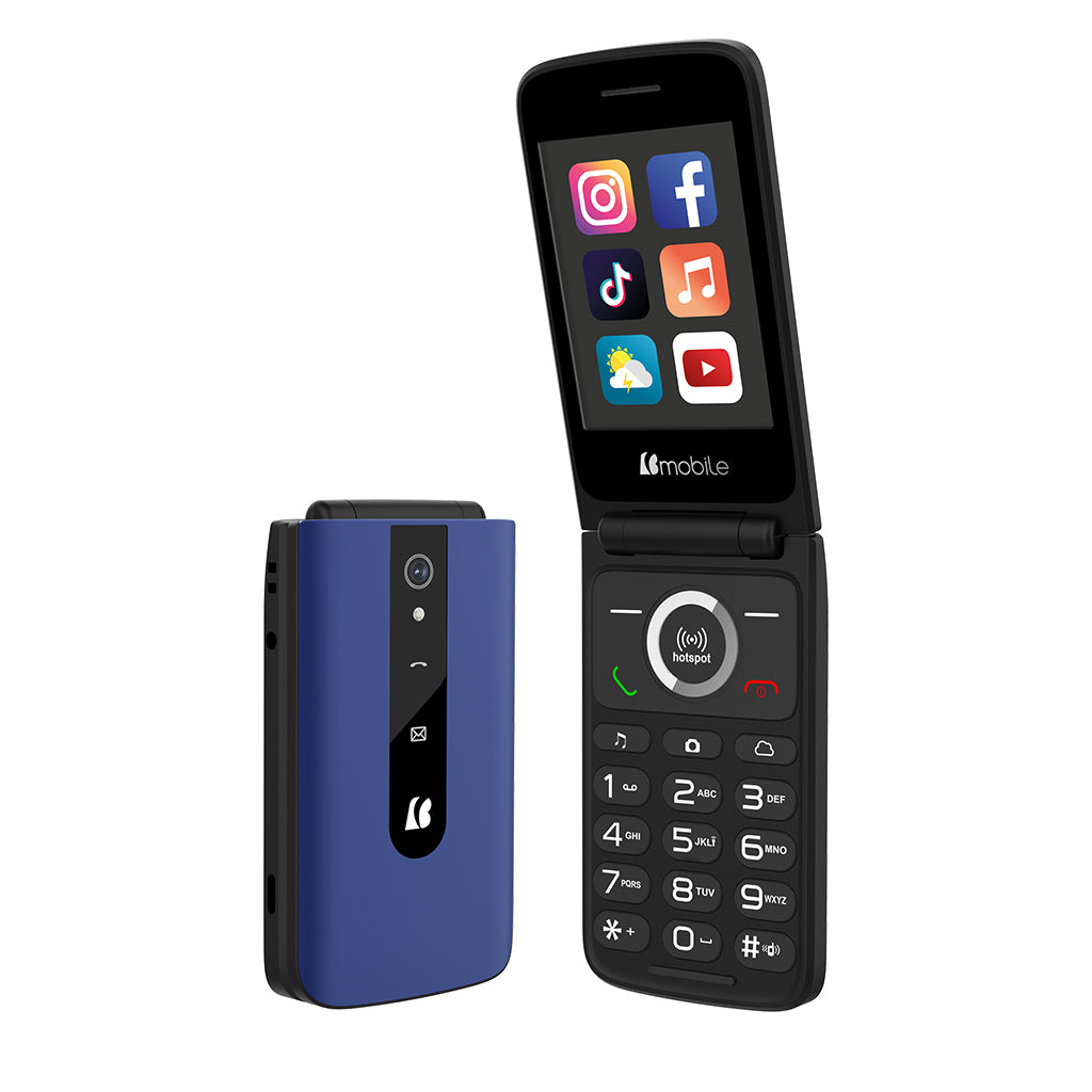 Celular senior adulto mayor Bmobile C42 + Chip – Virgin Mobile Chile