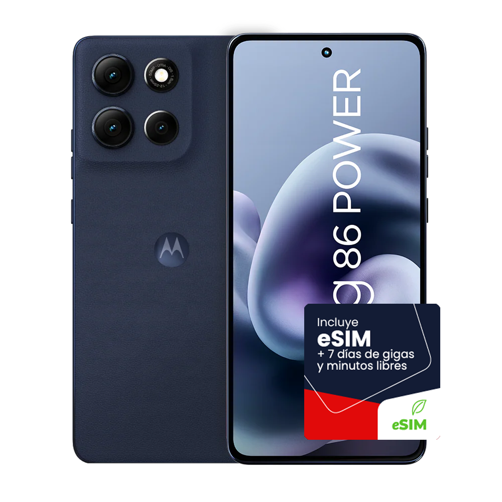 Motorola Moto G86 Power 5G + eSIM – Virgin Mobile Chile